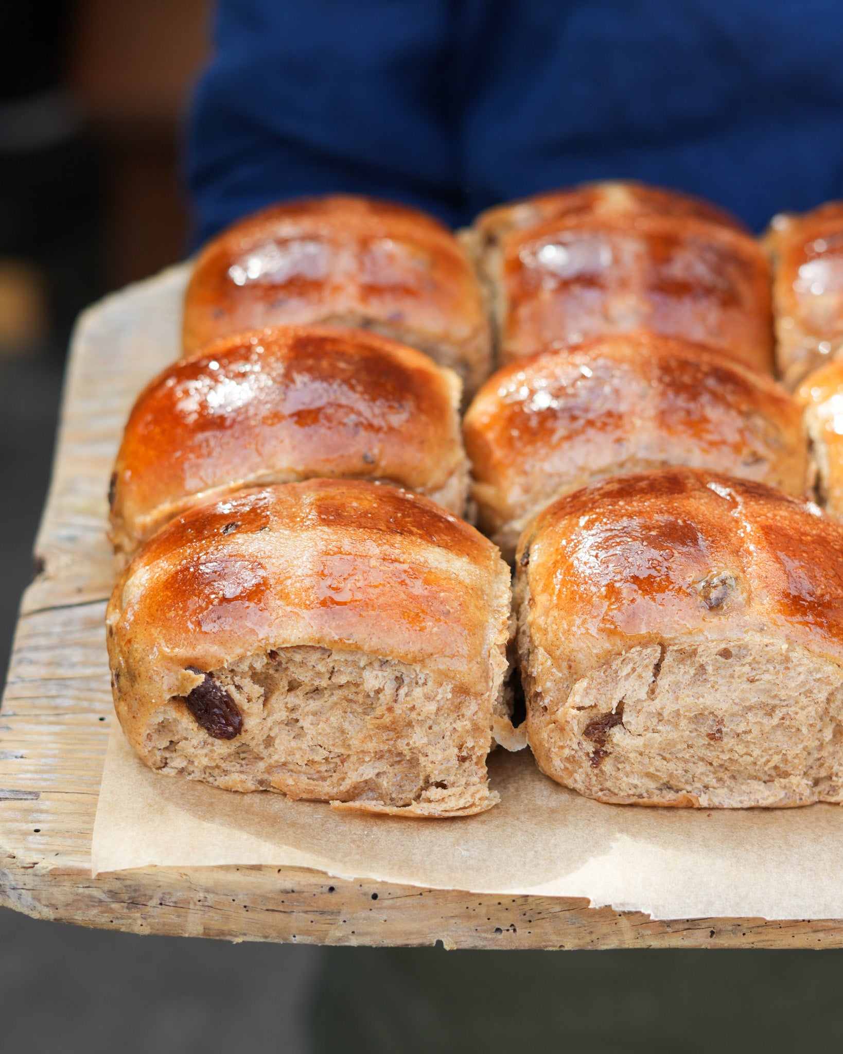 Hot Cross Buns (Individual) | Malverleys Farm & Dining